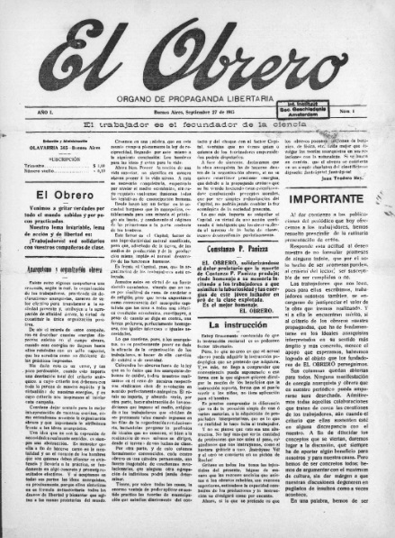 El Obrero (Argentina, 1913)