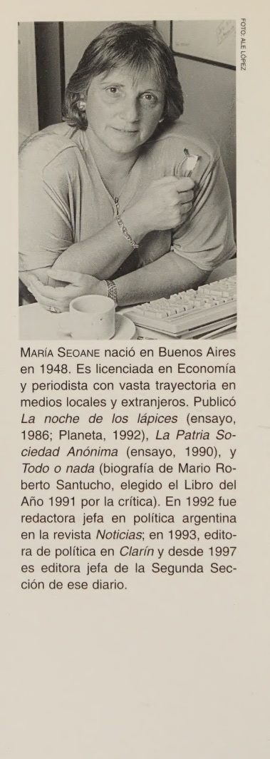 María Seoane. El burgués maldito.